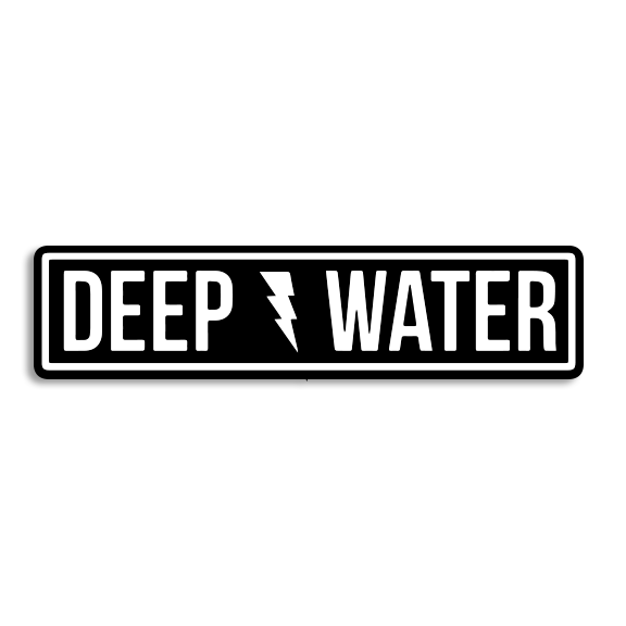 Thunderstruck - 5" Sticker – Deep Water Co